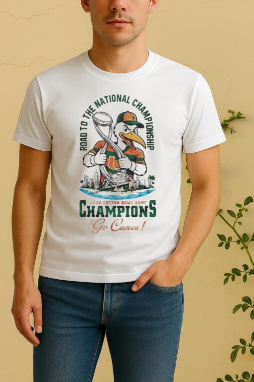 Officials Miami Hurricanes 2026 Road To The Cotton Bowl Game Champions ...